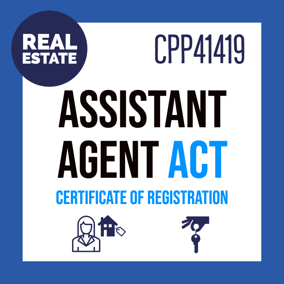 Assistant Agent - Certificate of Registration Course NSW - Online Training