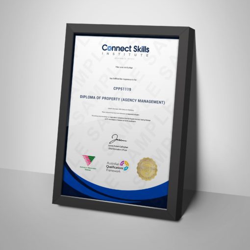 Order Printed Certificate - Connect Skills Institute | Online Real ...